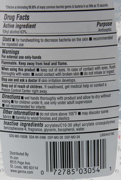 Germ-X Original Hand Sanitizer | Hy-Vee Aisles Online Grocery Shopping